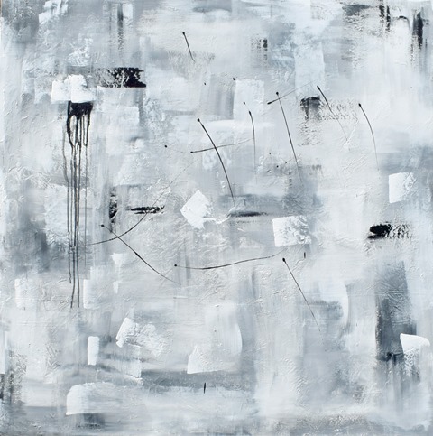 Abstrakte Gemälde mit Strukturen kaufen